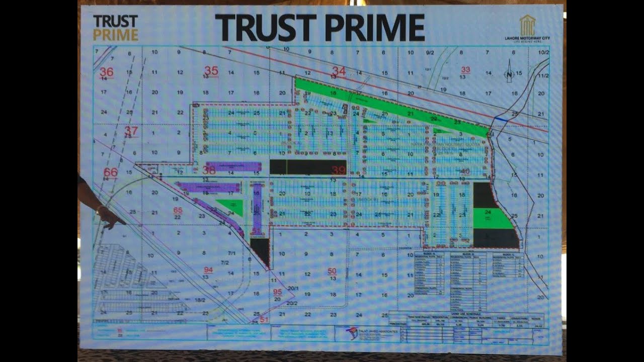 Trust Prime Block | Lahore Motorway City | Trust Prime Possession - YouTube
