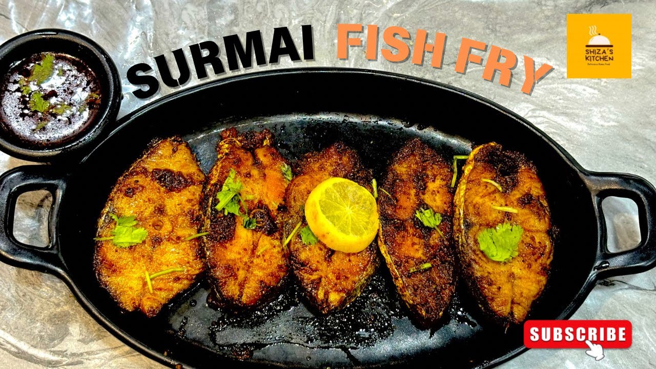Surmai fish fry | fish fry | pomfret fry | masala fish fry | fried fish ...
