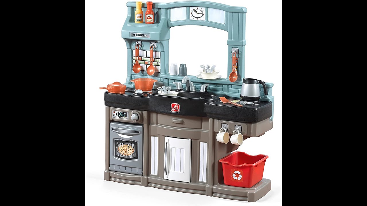Step2 Best Chefs Kitchen Set for Kids – Includes 25 Toy Kitchen ...