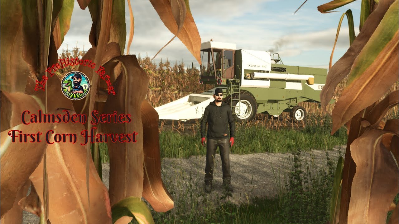 First Corn Harvest, Then lots of Contract work - FARMING SIMULATOR 25 ...