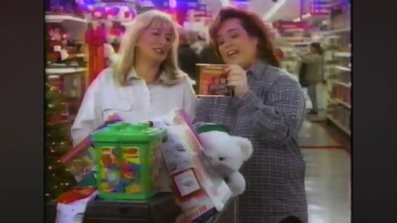 1996 Kmart 'Christmas Savings' Commercial with Rosie O'Donnell and ...