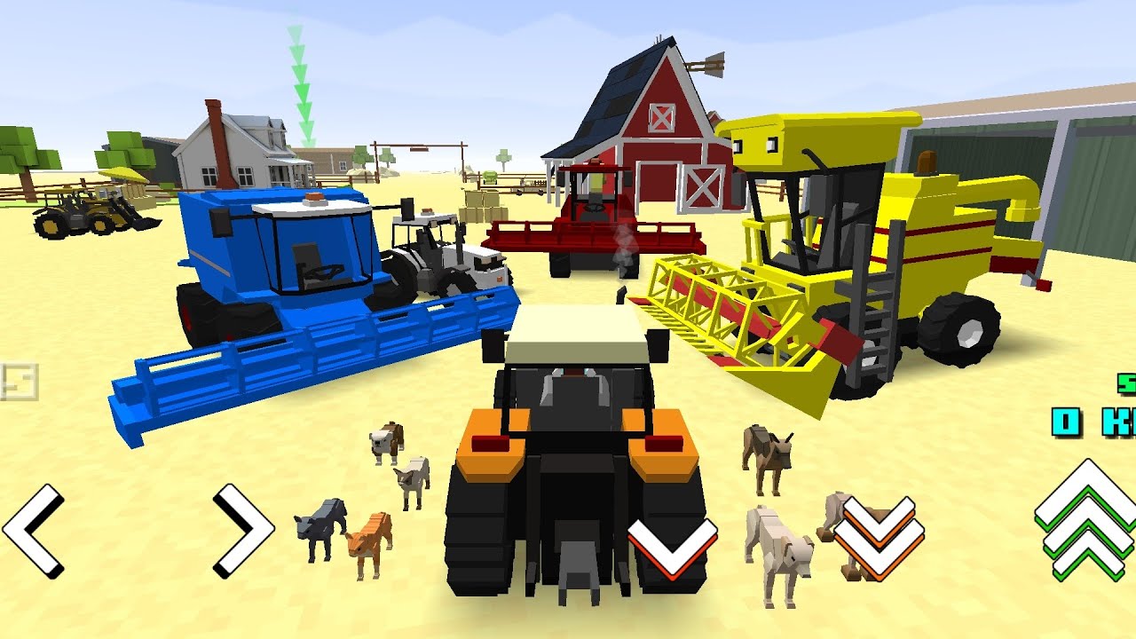 Blocky Farm & Racing Sim 2020 - Best Simulator Farming Mobile | Android ...