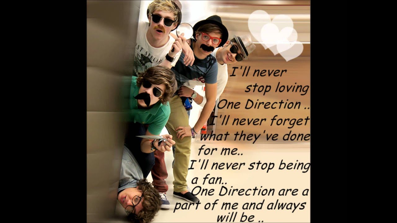 Letter to One Direction and all Directioners - YouTube