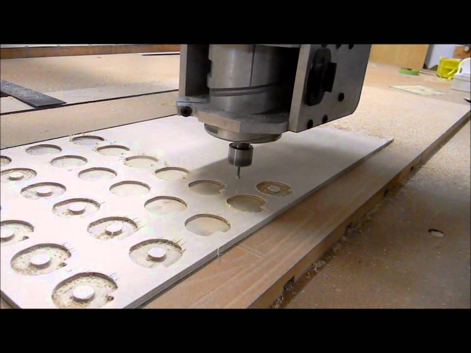 CarveOne CNC Cuts DIY E-Chain Links.wmv - YouTube