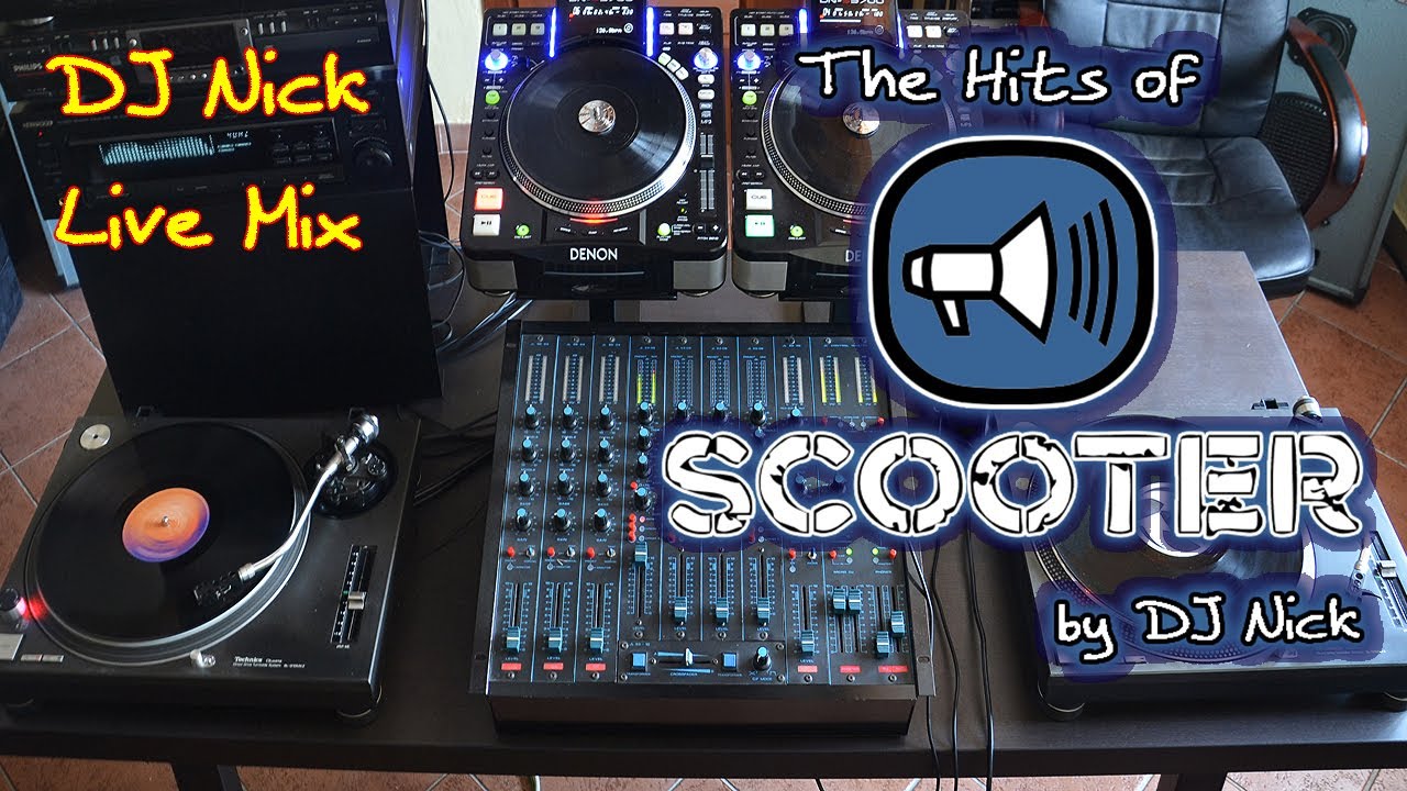 Scooter's Greatest Hits - 90's Techno / Euro-dance, live vinyl mix by ...