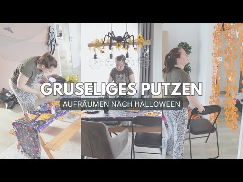 Chaos Pur / Putzen nach Halloween 2023 / Aufräummotivation / Clean with me - Everdrop