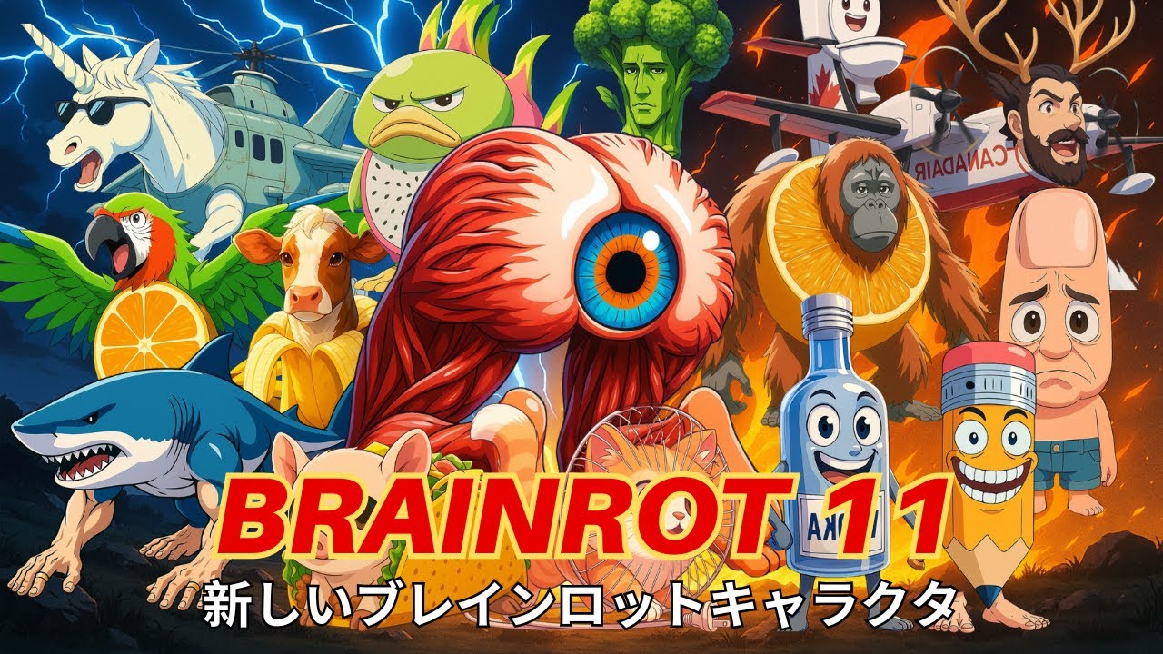 Brainrot Anime Opening Pt.11 (Official Music Video) ft. ALL NEW ...