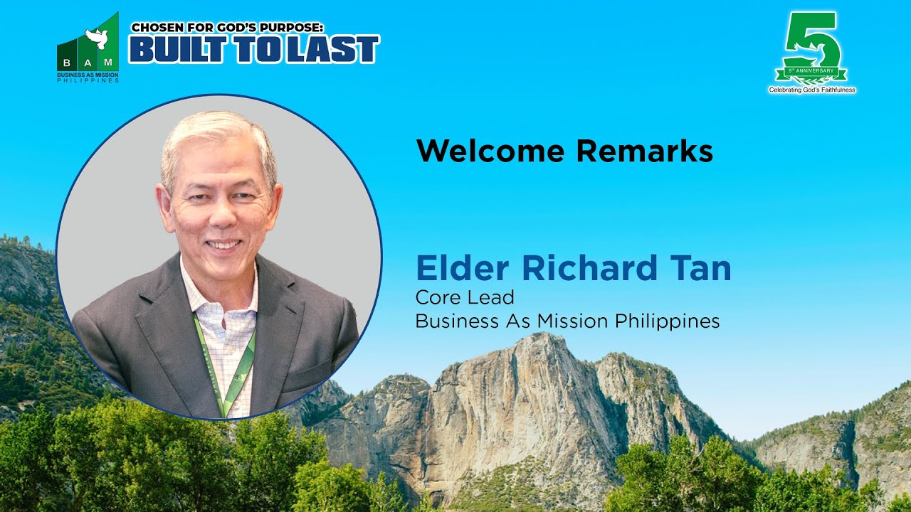 2025 BAM PH Conference Opening Remarks - Elder Richard Tan - YouTube