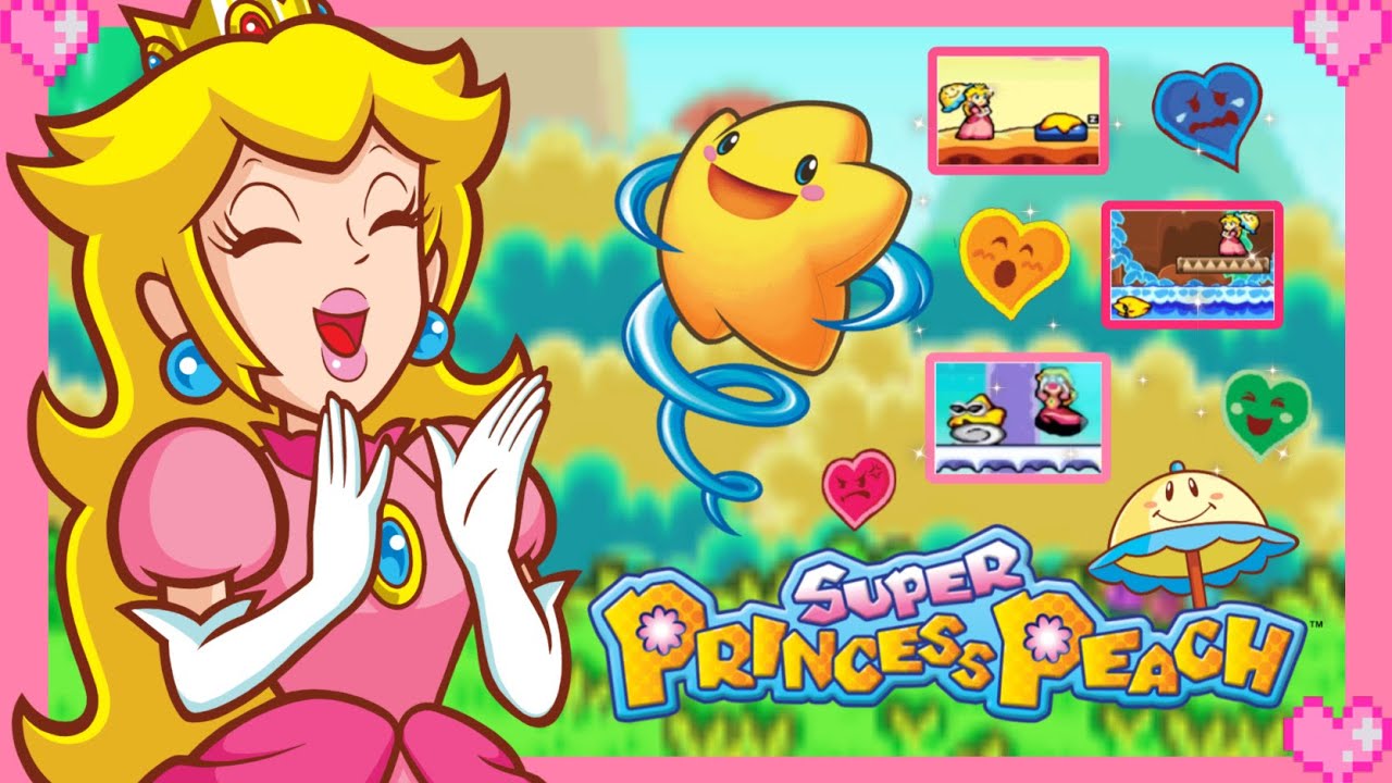 💗 Super Princess Peach (All Starfish Locations) 💗 - YouTube