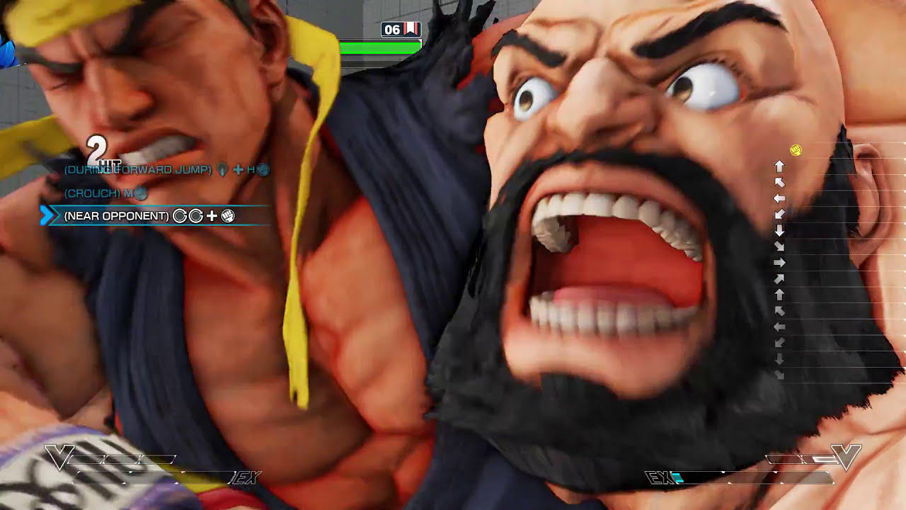 [SFV] Zangief's trial #6 (with inputs) - YouTube