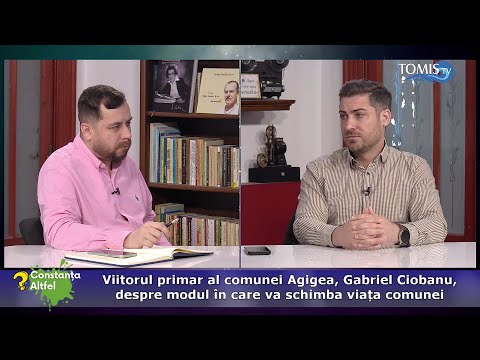 Viitorul primar al comunei Agigea, Gabriel Ciobanu,despre modul în care ...