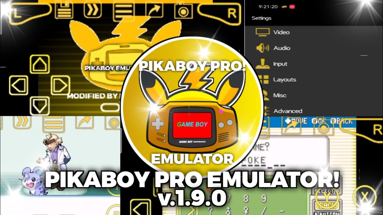 🟡PikaBoy Pro Emulator!, Modified by PokeGirl's Tips Latest and Premium ...