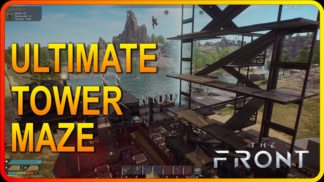 ULTIMATE 3D 5 Level Tower Maze | The Front Gameplay (ep39) - YouTube