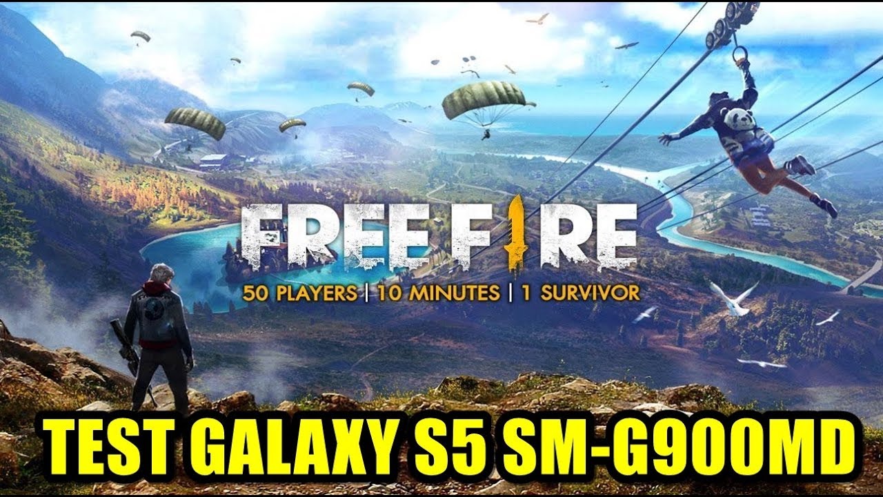 TEST FREE FIRE GALAXY S5 SM G900MD - YouTube