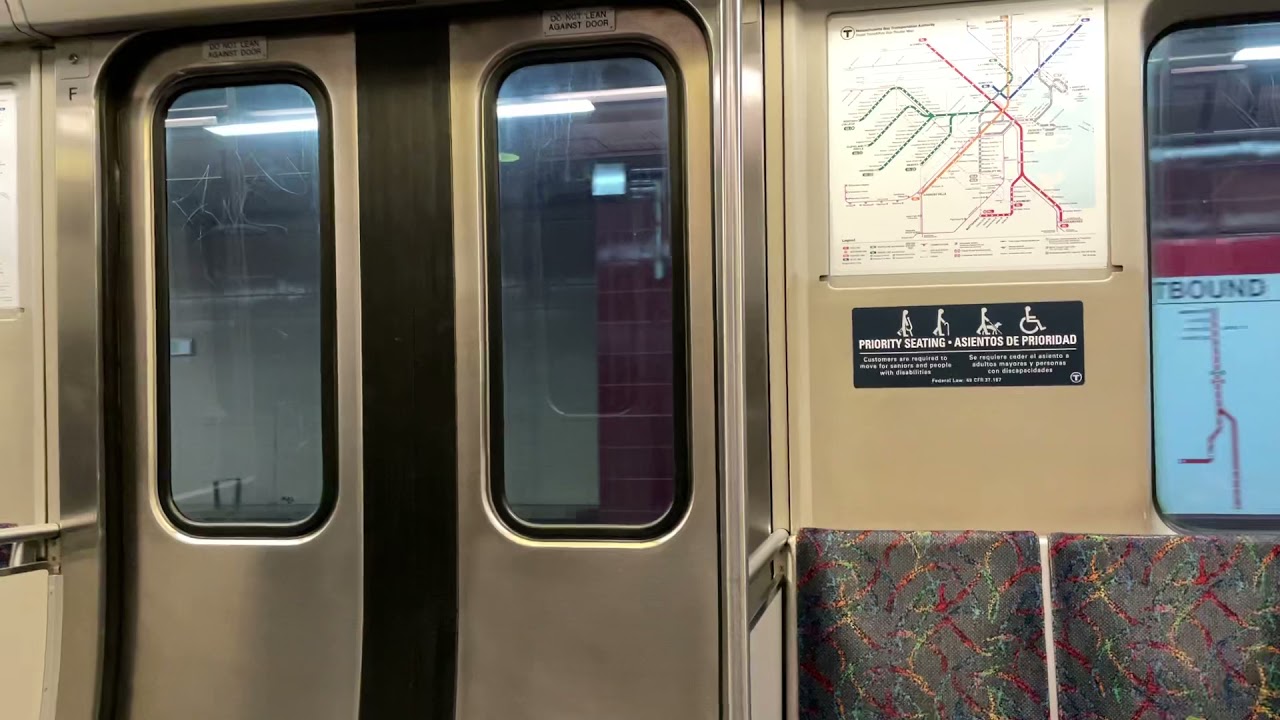 MBTA Red Line 01800 series (4/19/2021) - YouTube