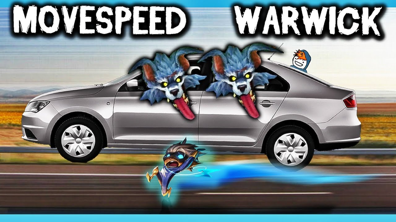 Full Movespeed Warwick and Friends - YouTube
