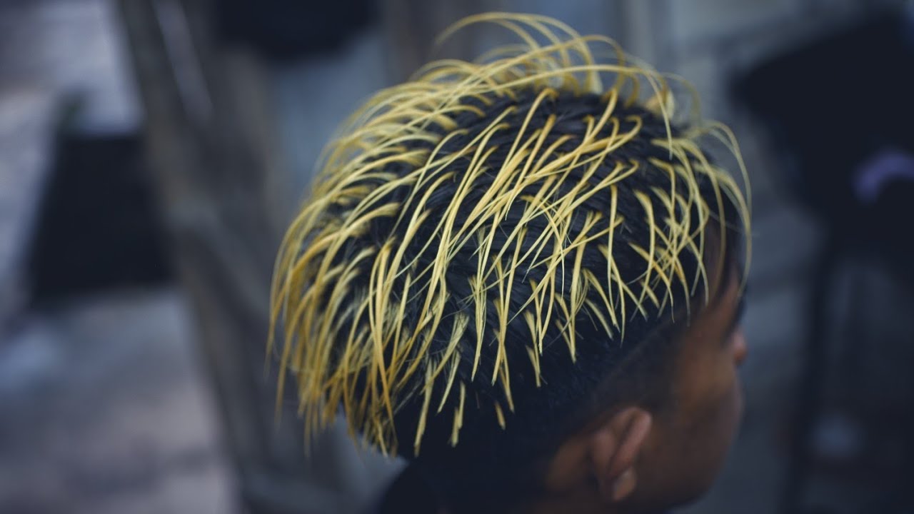 TUTORIAL HIGHLIGTH HAIR BLEACHING - YouTube