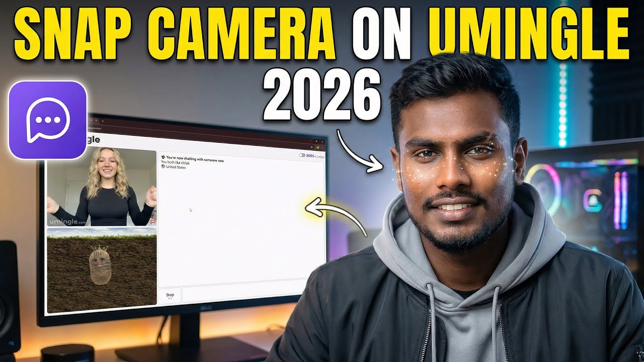 How to Use Snap Camera Filters on Umingle | Fast & Easy Method (2026 ...