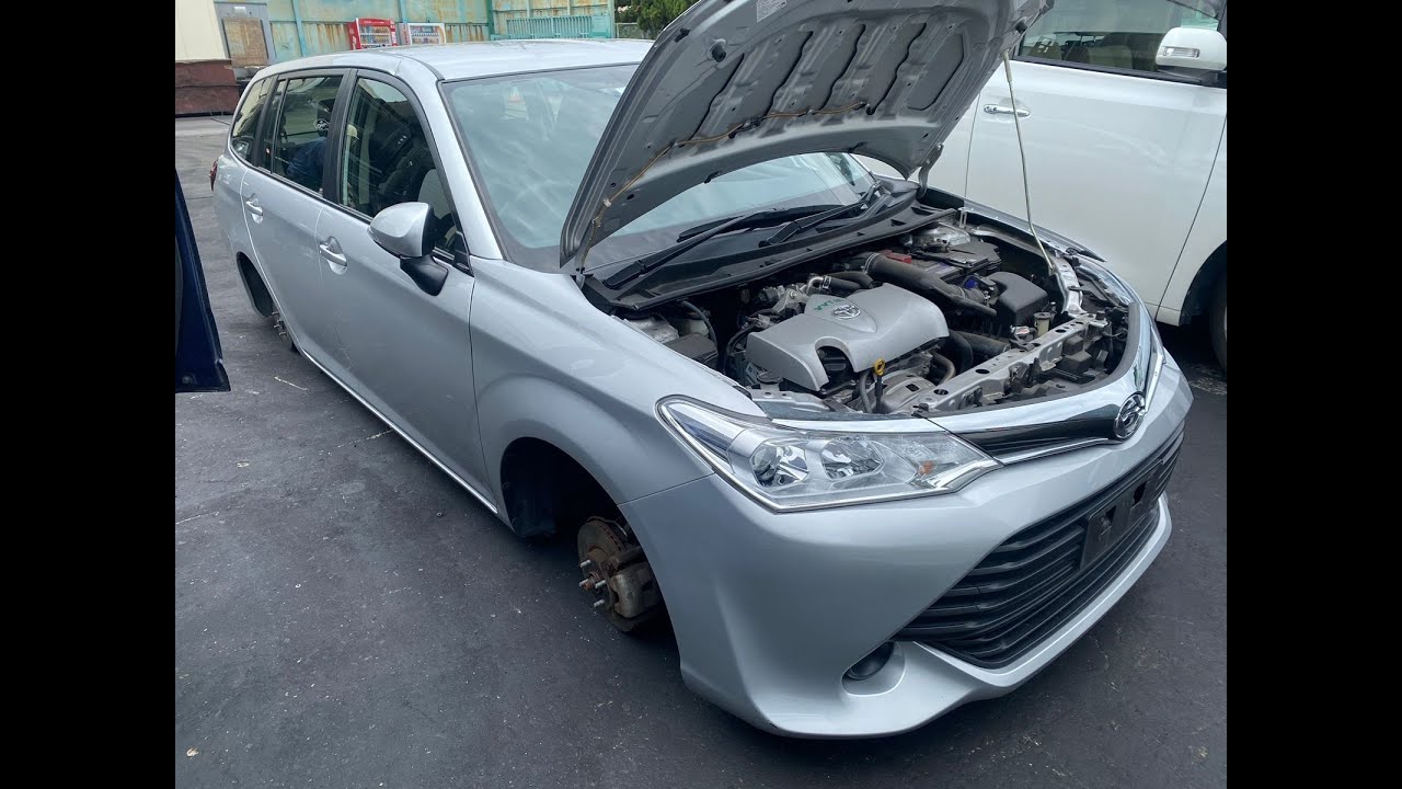 SY361 TOYOTA COROLLA FIELDER NRE161-0007572 2NR-FKE - YouTube