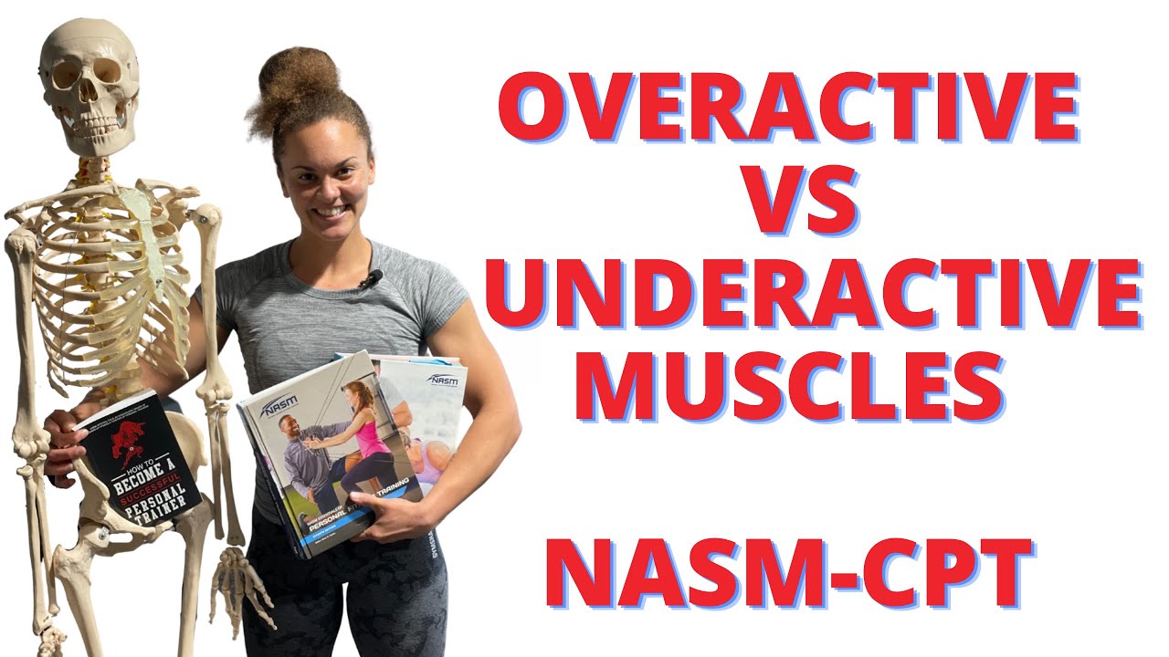 Overactive & Underactive muscles NASM-CPT MUST KNOW | Show Up Fitness ...