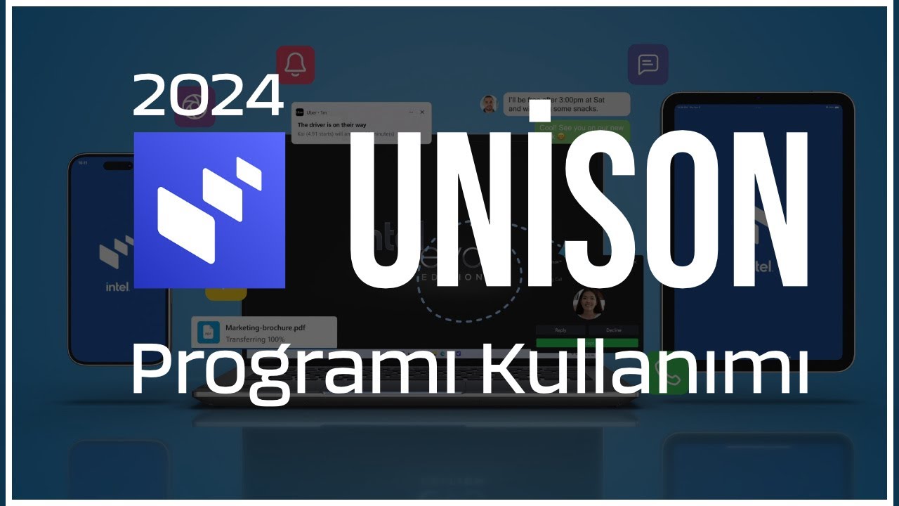 Unison Program Kullanımı ( İos - Android dosya transferi ) - YouTube