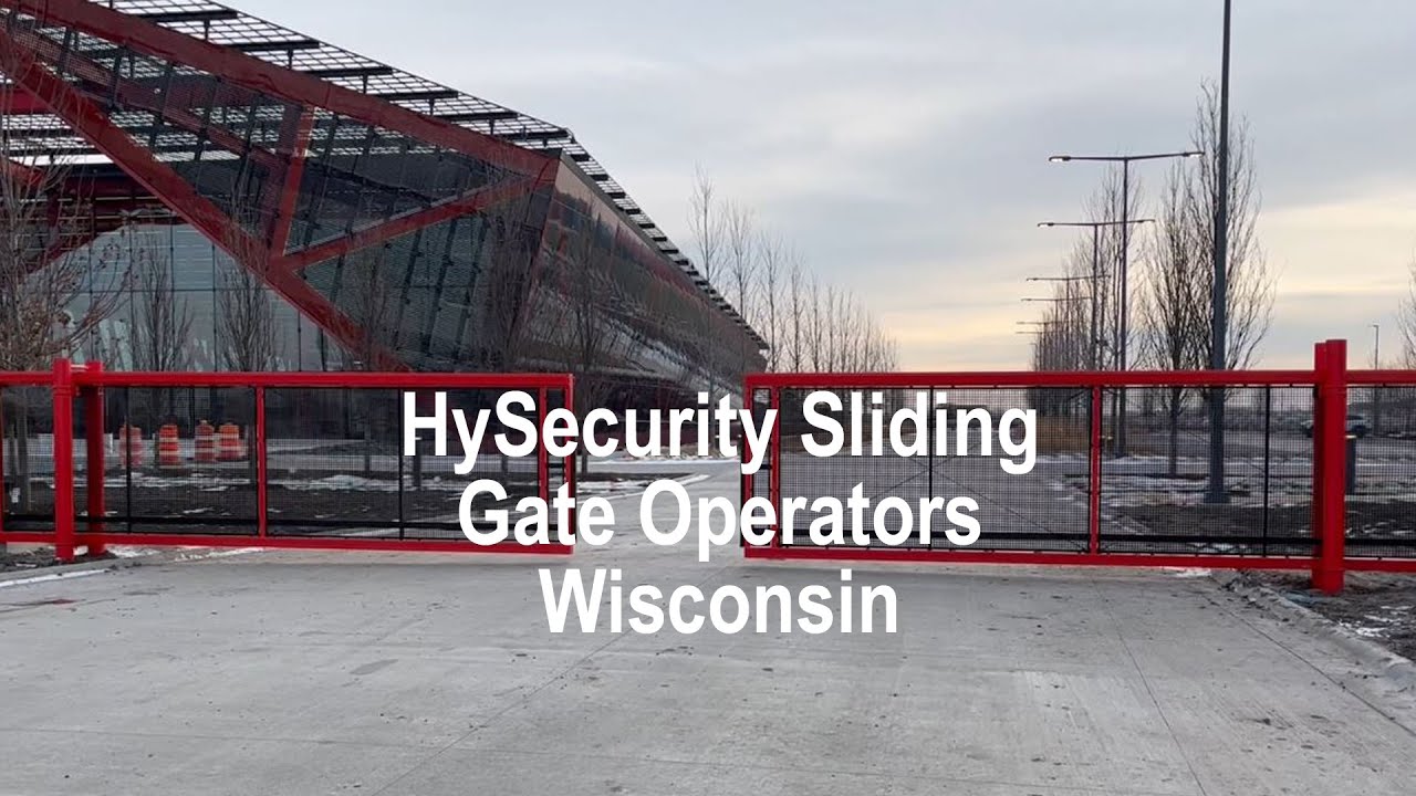 HySecurity Sliding Gate Operators - Wisconsin - YouTube
