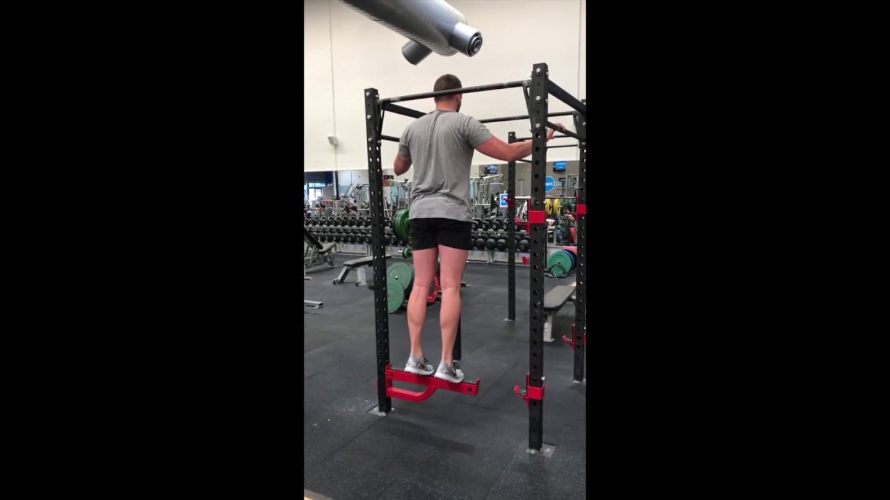 Standing Calf Raise BW - YouTube