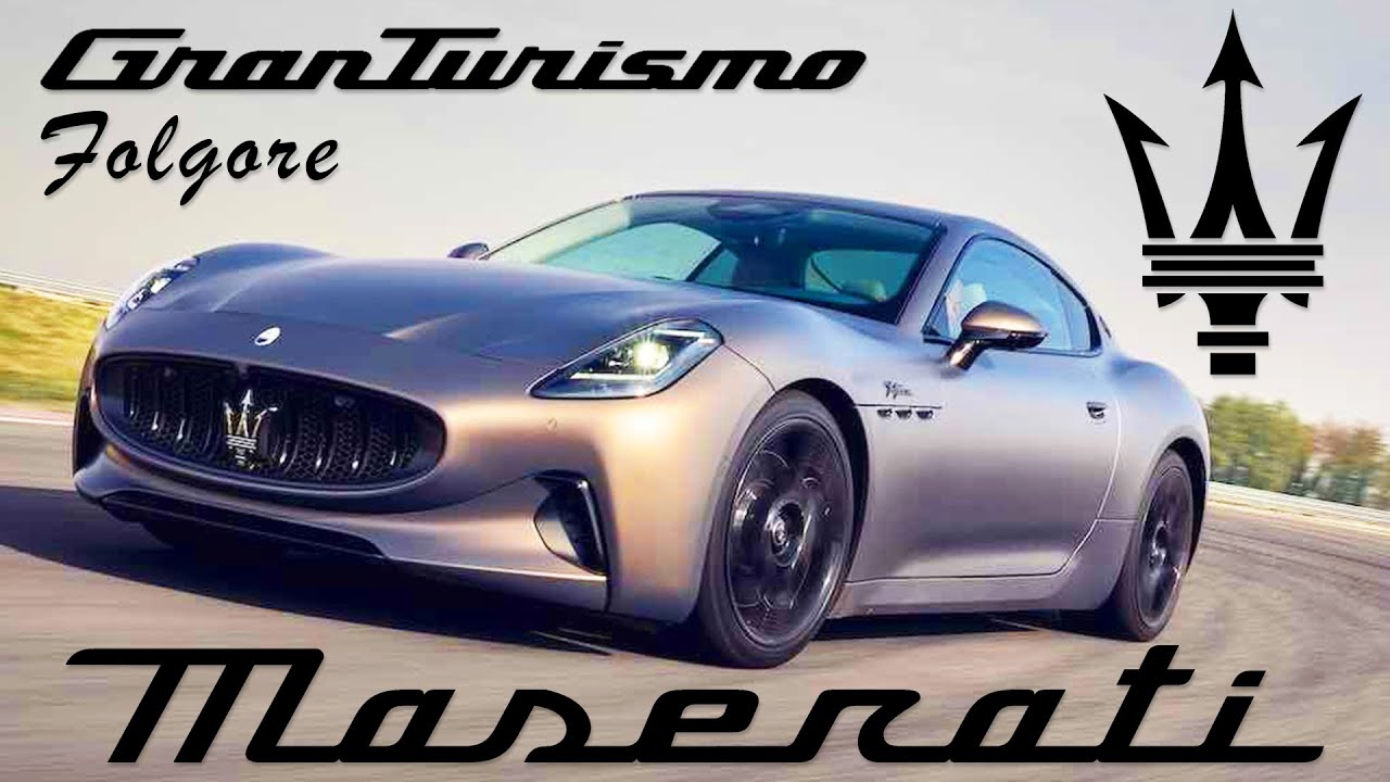 2023 Maserati Grant Turismo Folgore EV - YouTube