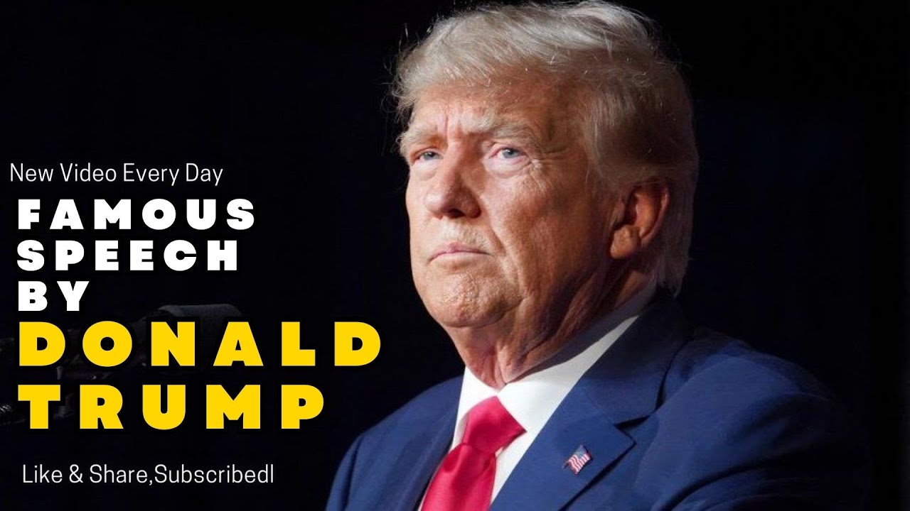 Famous speech by Donald Trump - YouTube