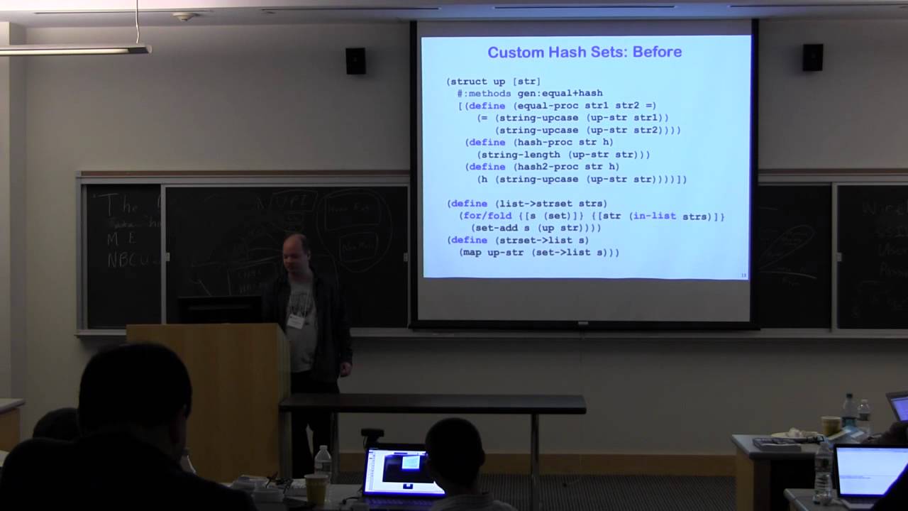 RacketCon 2013: Carl Eastlund - Generic Sets for Racket - YouTube