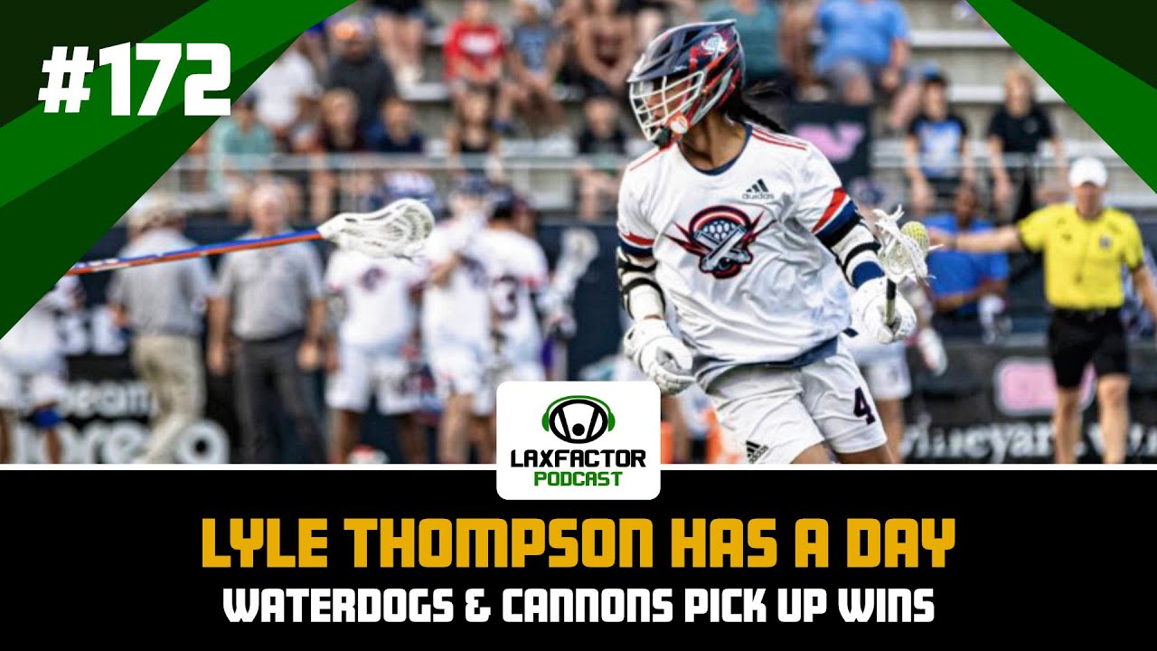 Lyle Thompson Has a Day, Waterdogs & Cannons Pick Up Wins on Sunday ...