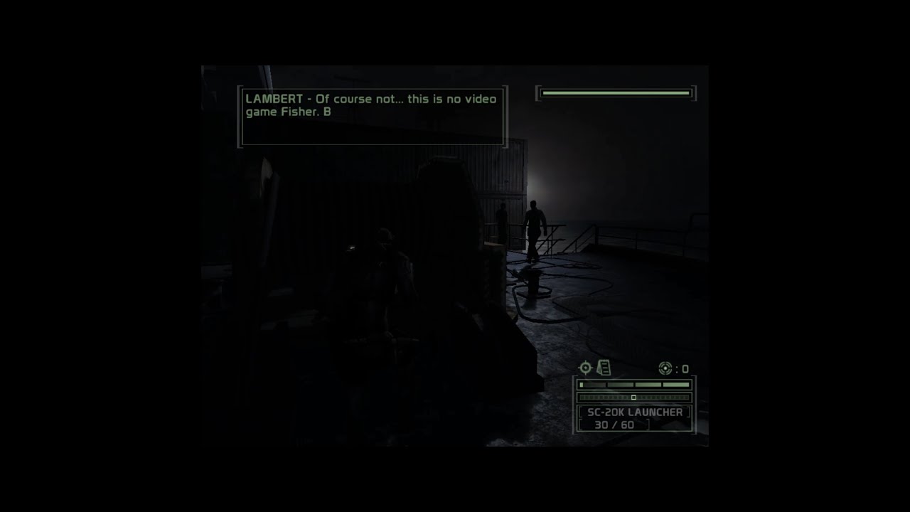 Tom Clancys Splinter Cell Chaos Theory PC 2005 Michael Ironside Sam ...