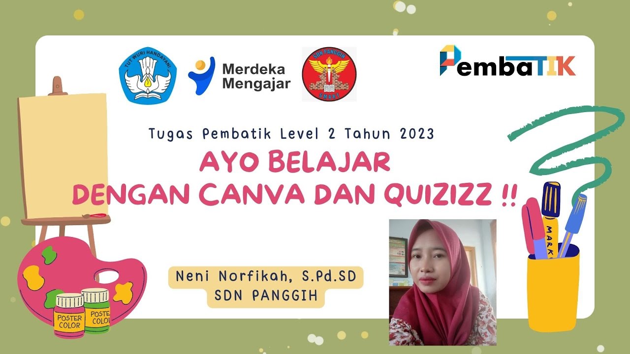 Praktik Pembelajaran Seni Rupa Elemen Seni Rupa Bentuk Dasar Geometris ...