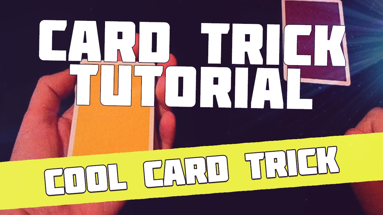 Card Tricks Tutorials For Beginners, EASY CARD TRICKS REVEALED, Colour ...