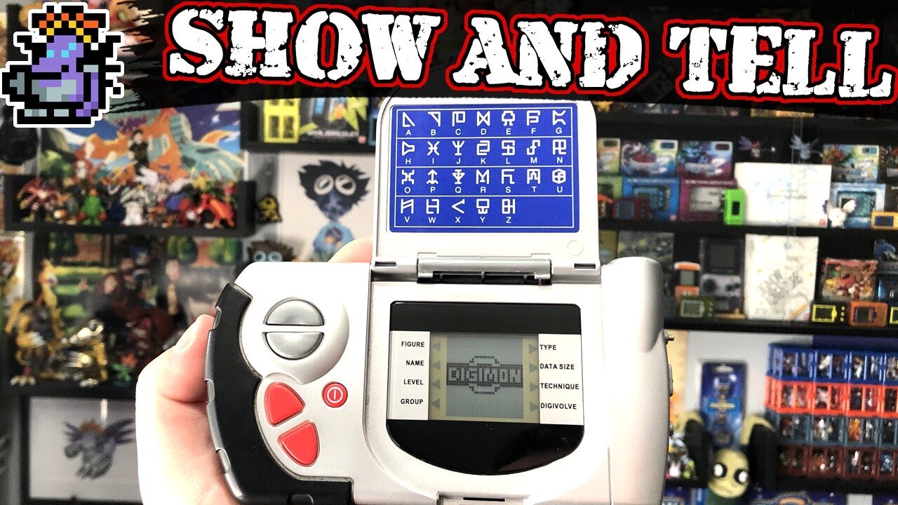 Digimon D-Terminal! - SHOW AND TELL! #Digimon - YouTube