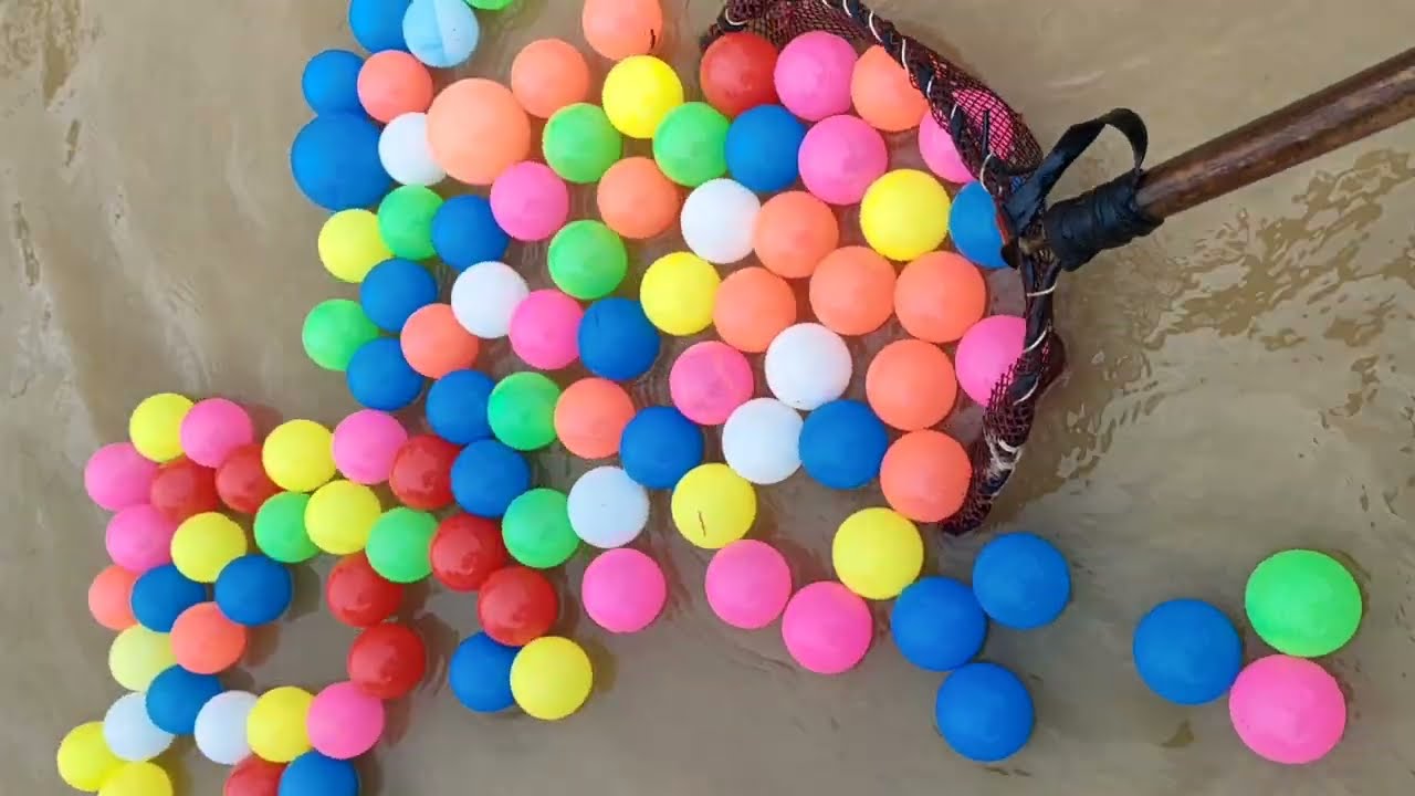 Marble Run Go 25 Marble And Shadow Running On The River On A Rainy Day ...