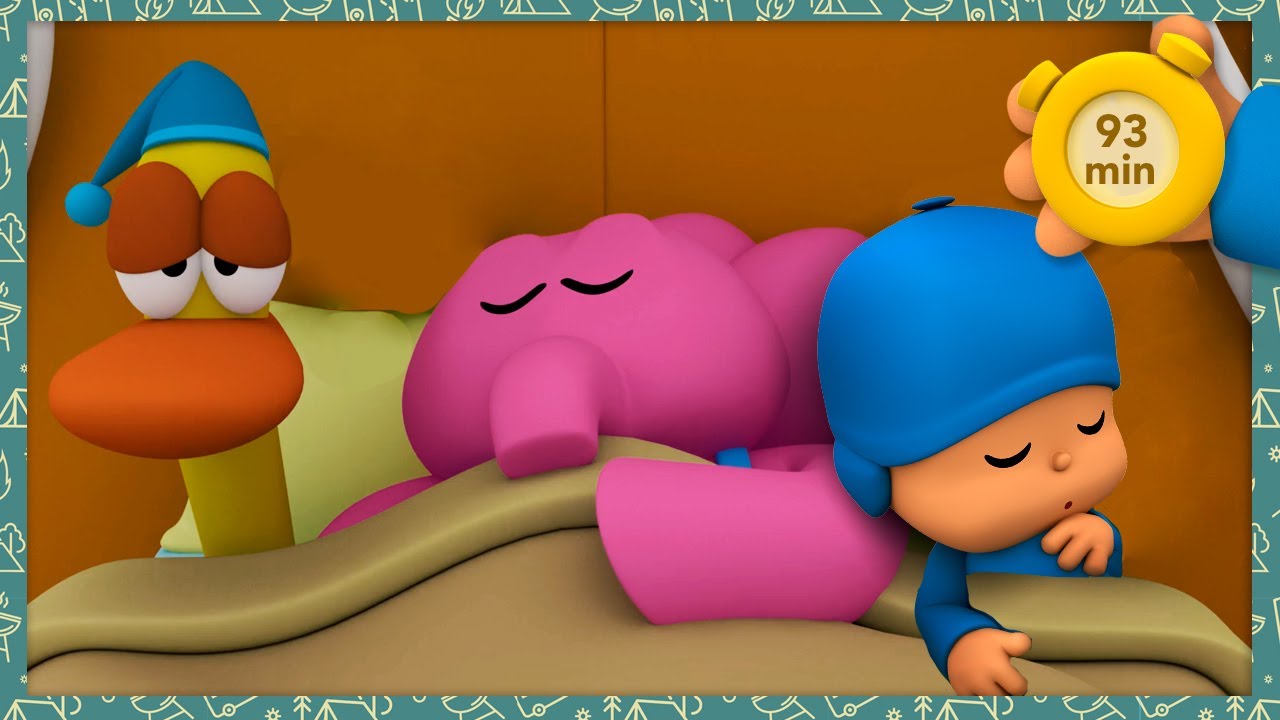 🏕 POCOYO AND NINA - Camping in the Mountains [93 min] ANIMATED CARTOON ...