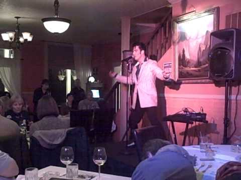Rob Ely as Elvis, "Heartbreak Hotel" - YouTube