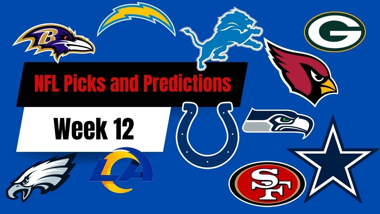NFL Week 12 Breakdown: Predictions, Picks and Locks - YouTube