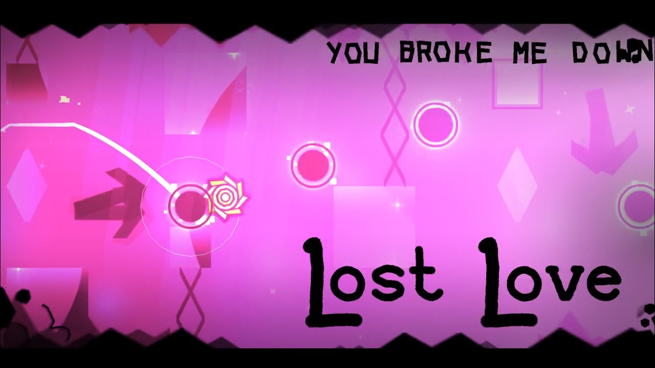 Lost Love by TheBlackHell (Geometry Dash) 2nd EXTREME DEMON New Hardest (Mobile) REWIND - YouTube