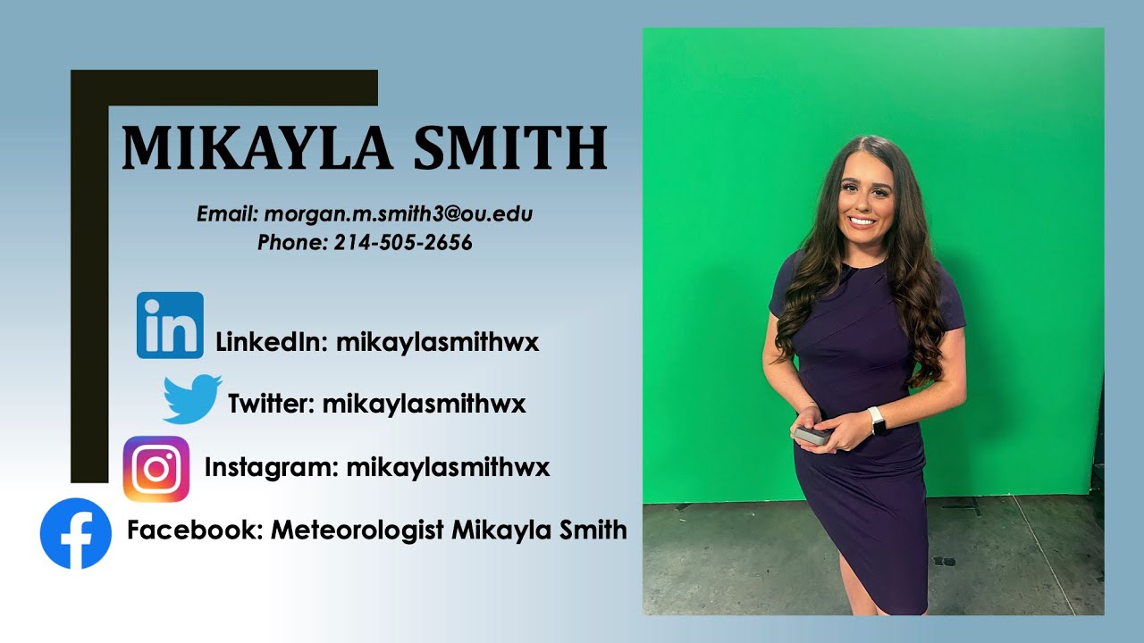 Mikayla Smith Weather Reel (updated Feb 2022) - YouTube