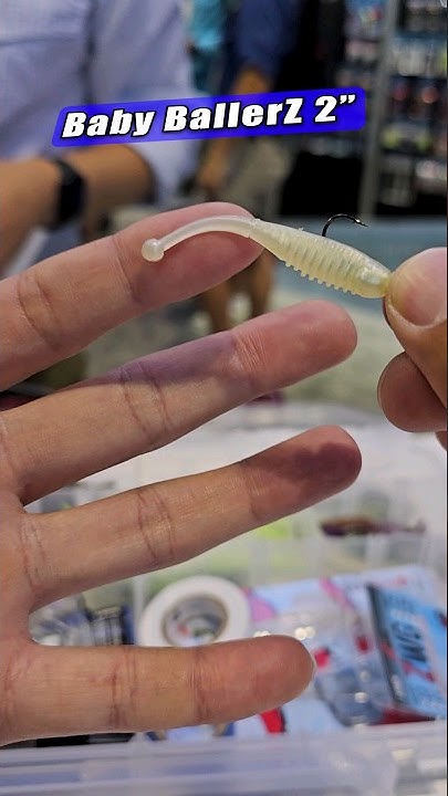 Z-Man Fishing Products Baby BallerZ with Shad HeadZ jigs at iCast 2023! #fishing - YouTube