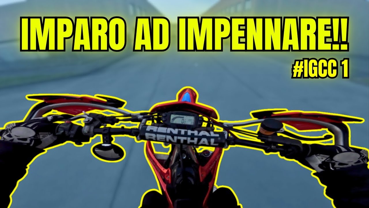 IGCC#1: IMPARO AD IMPENNARE😍👮🏻‍♂️ #moto #wheelie - YouTube