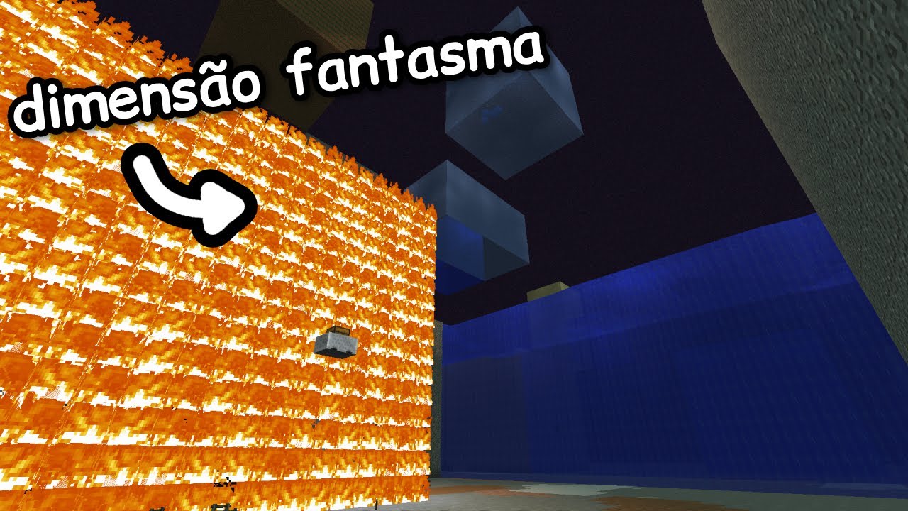 Descobriram uma NOVA DIMENSÃO no Minecraft! (Ghost Dimension) - YouTube