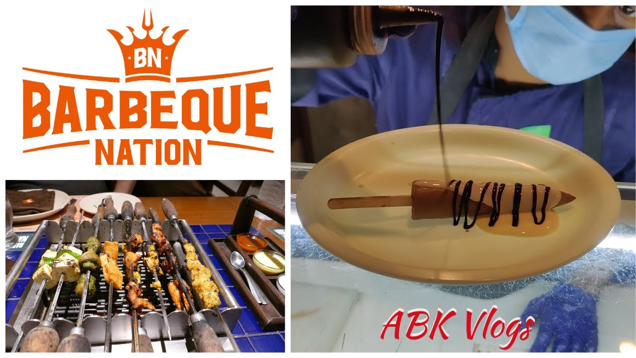 Barbeque Nation - Patna One Mall ! ABK Vlogs - YouTube