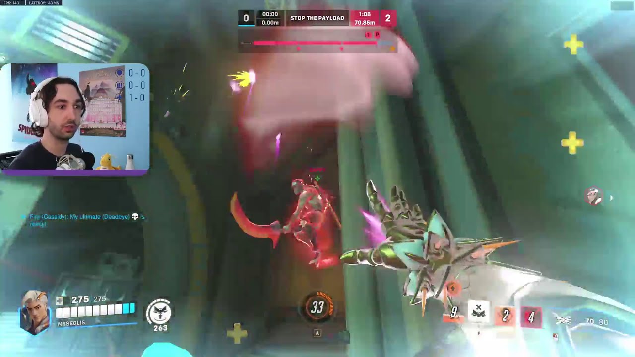 Nanoblade in season 11 of Overwatch 2 - YouTube