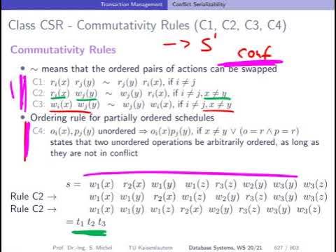 056 concurrency control commutativity based reducibility - YouTube