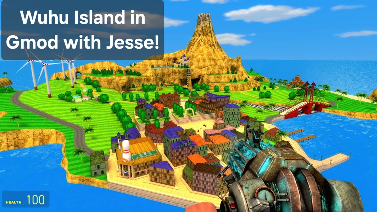 Wuhu Island in Gmod with Jesse - YouTube