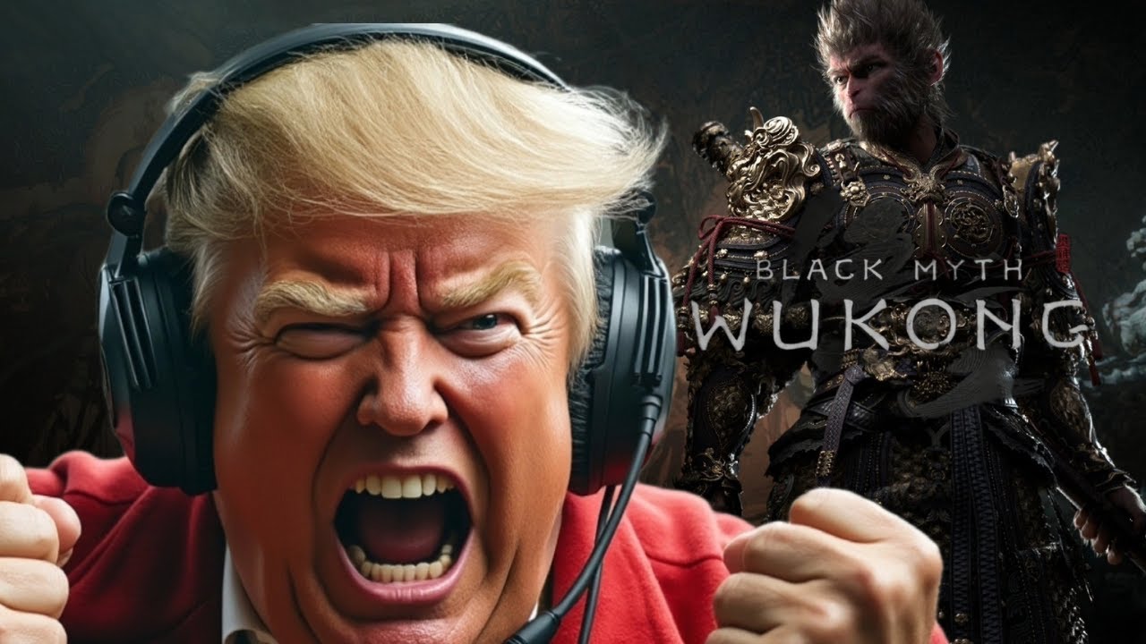 U.S Presidents Play Black Myth Wukong ft. President of China Xi Jinping ...