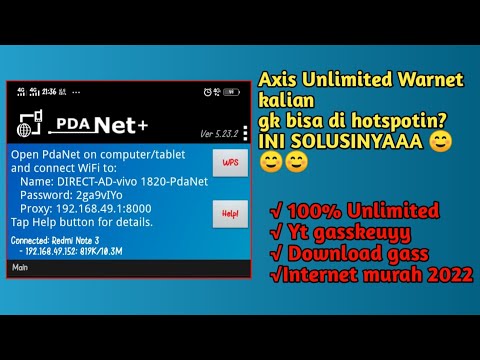 SOLUSI HOTSPOT - AXIS UNLIMITED WARNET ‼️ - YouTube